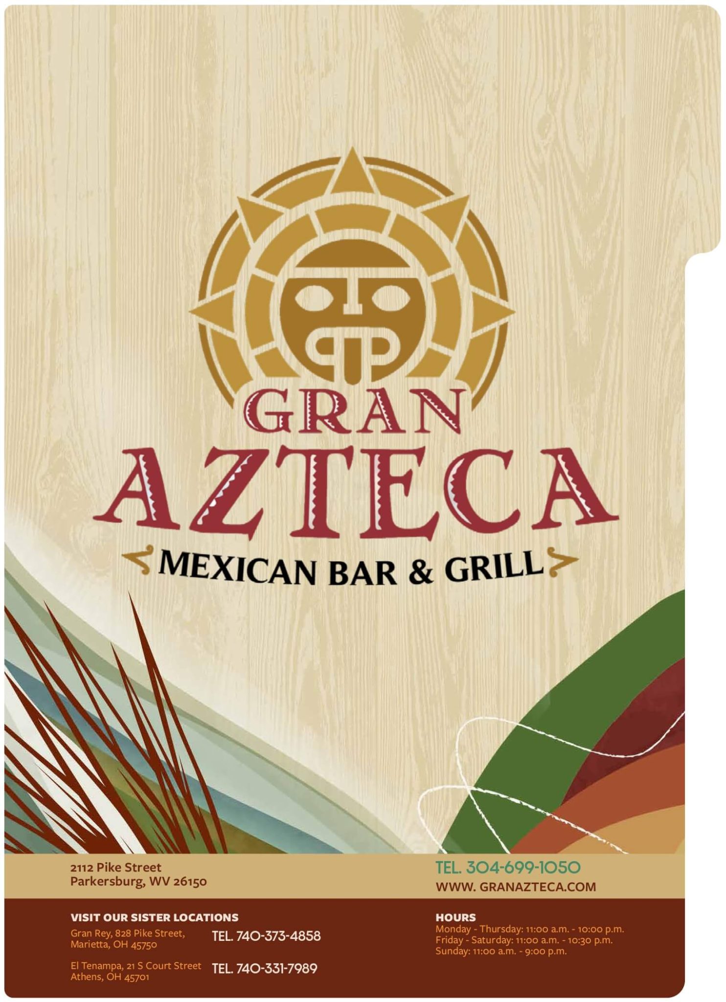 Our Menu – Gran Azteca